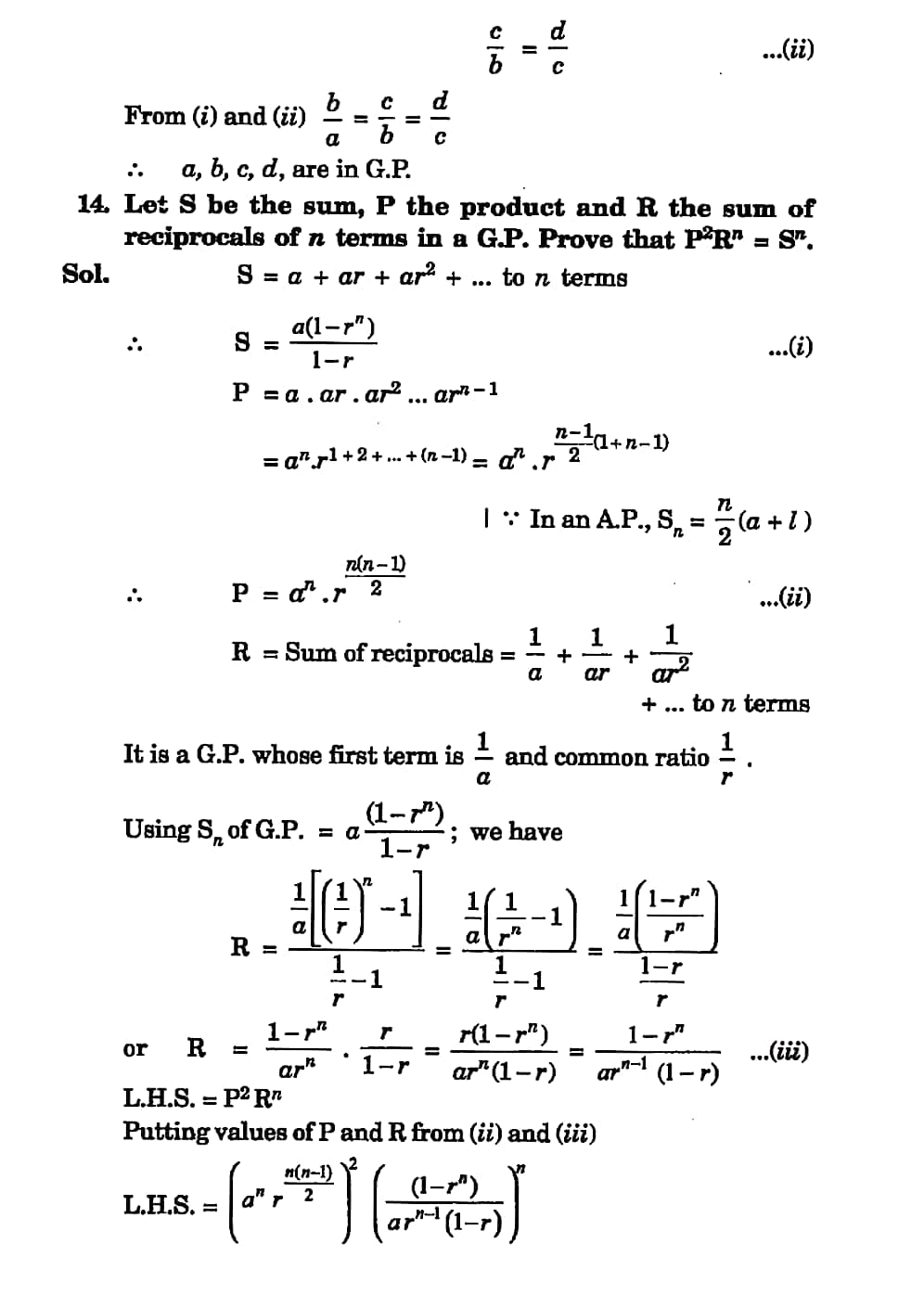 Sequences and series class 11 math - Studypur