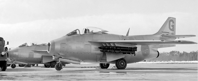 SI VIS PACEM, PARA BELLUM: Il Saab J29 Tunnan, noto anche come J 29 ...