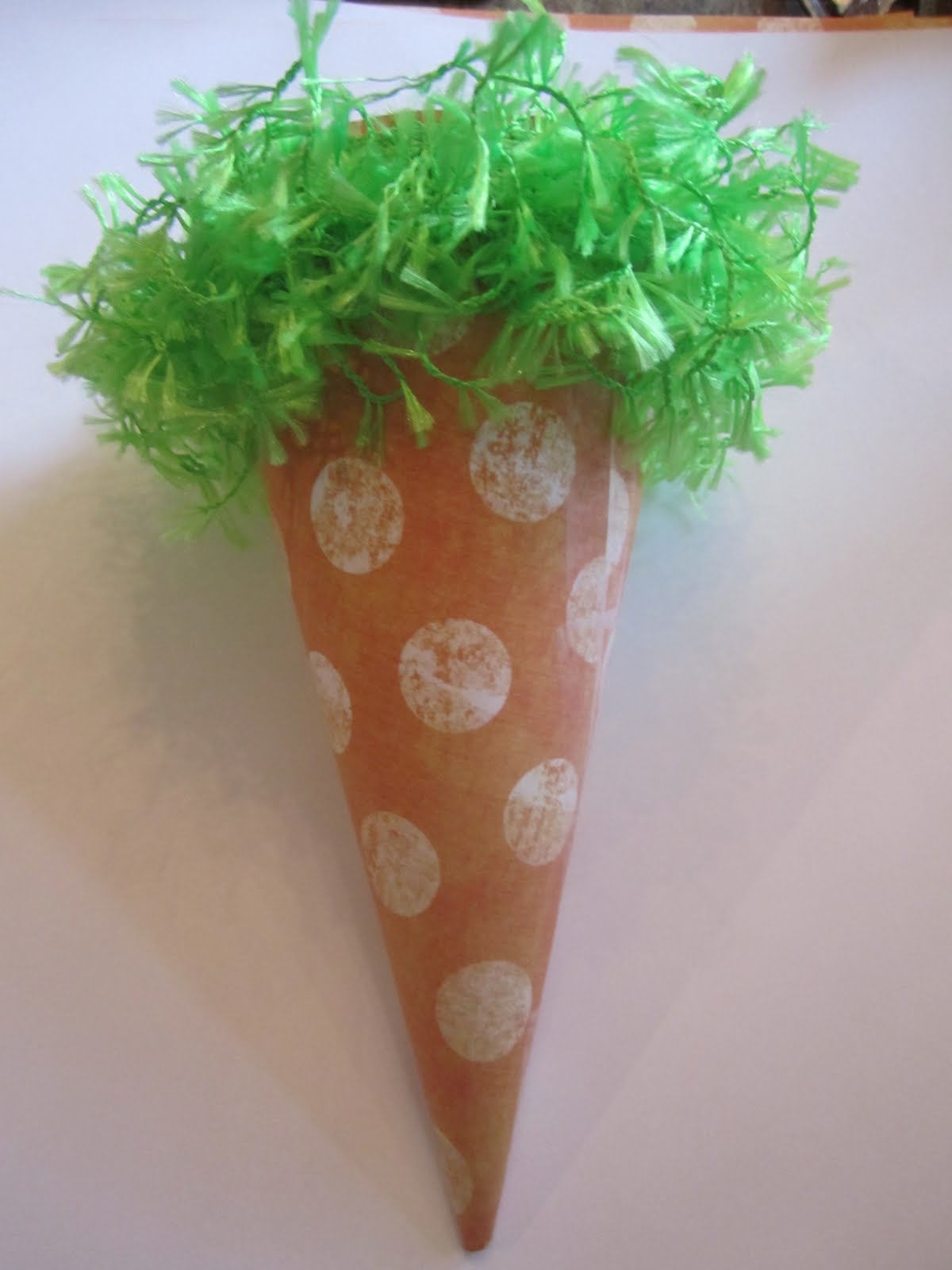 The Posh Pixie: Carrot Treat Cones