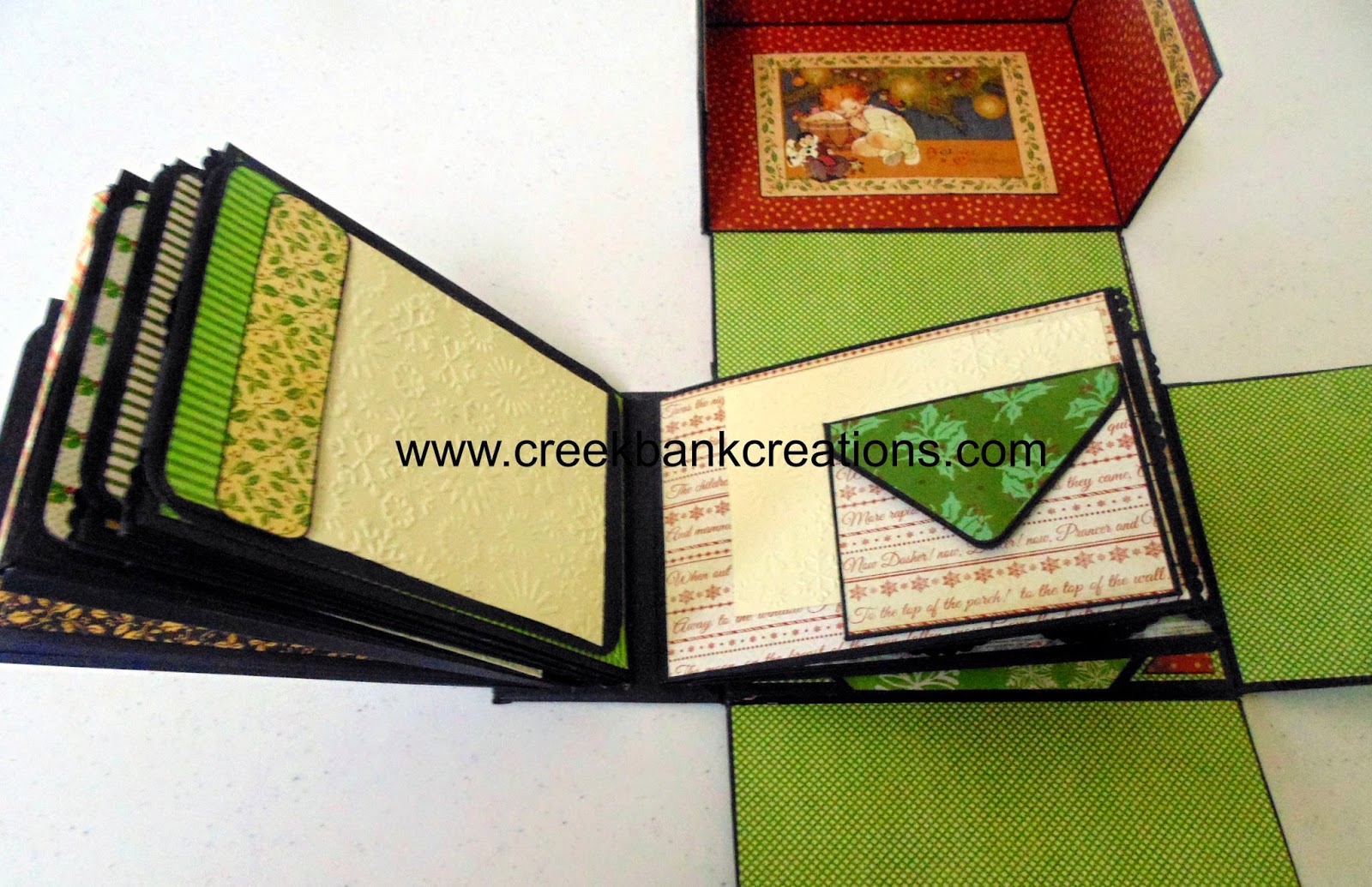 Mini Album In A Box Tutorial - Creek Bank Creations