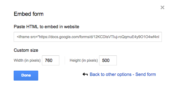 Blogging4Kids: How to Embed a Google Form in Blogger