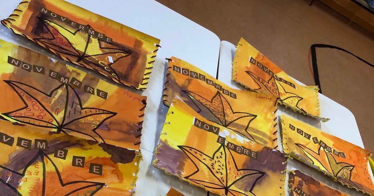 Automne : Graphisme et composition plastique