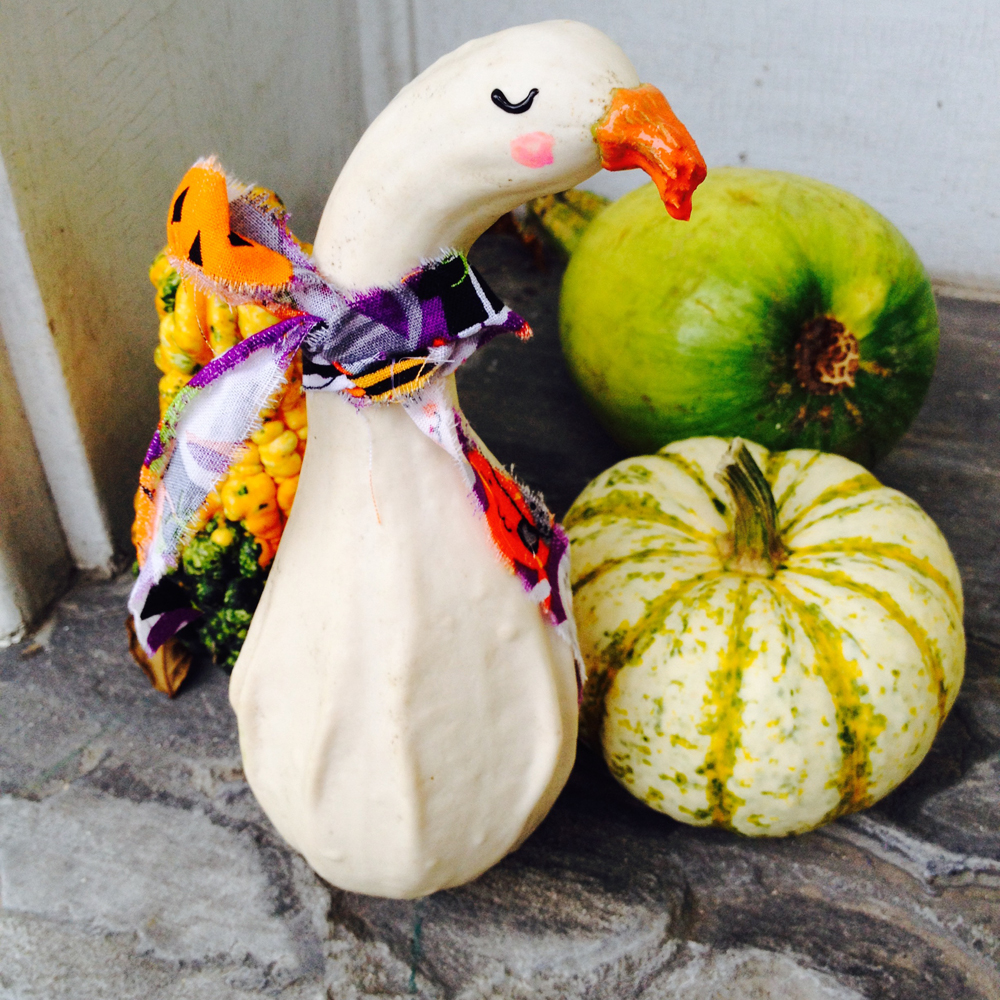 Linzer Lane: DIY Gourd Goose