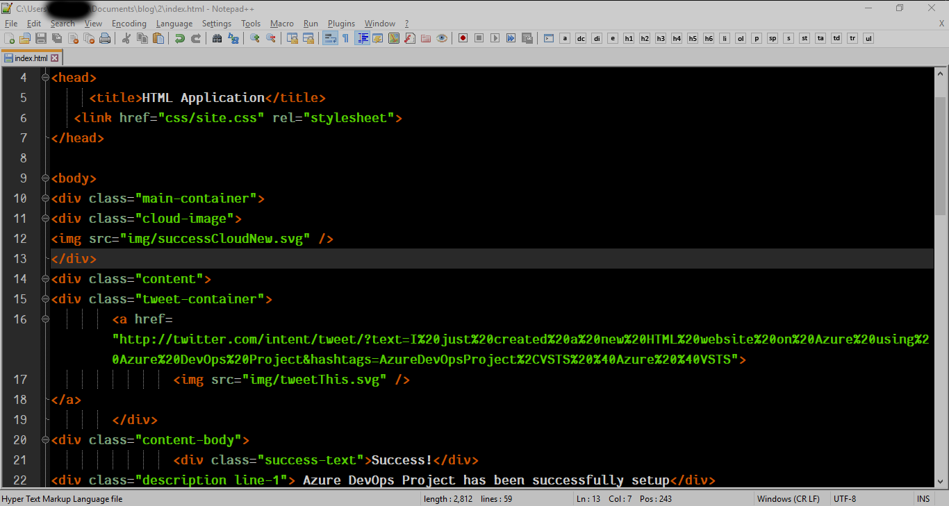 How to format HTML/CSS/JS (or any other) using node.js in Notepad++ in ...