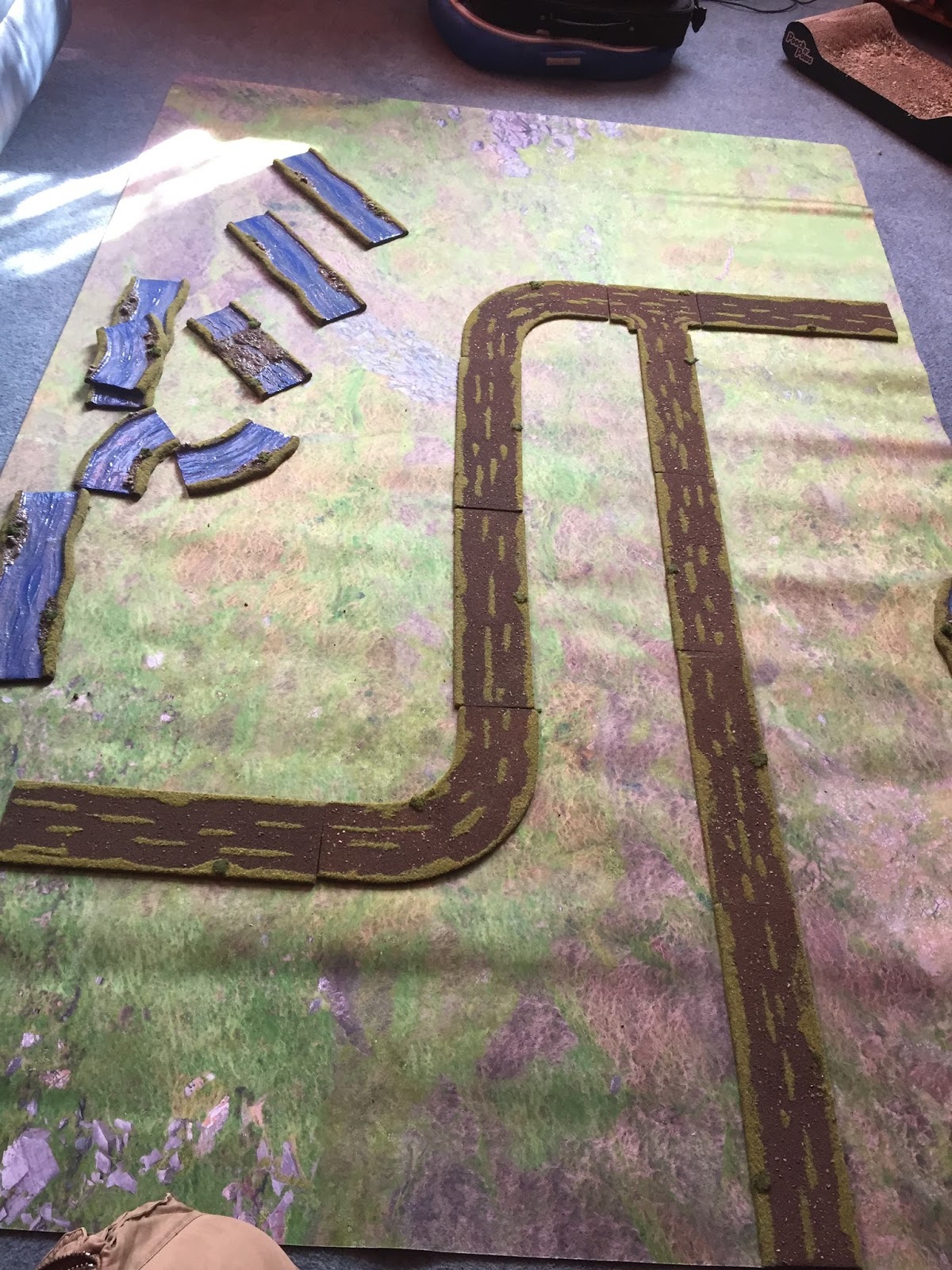 wargames and walking: Roads and Rivers