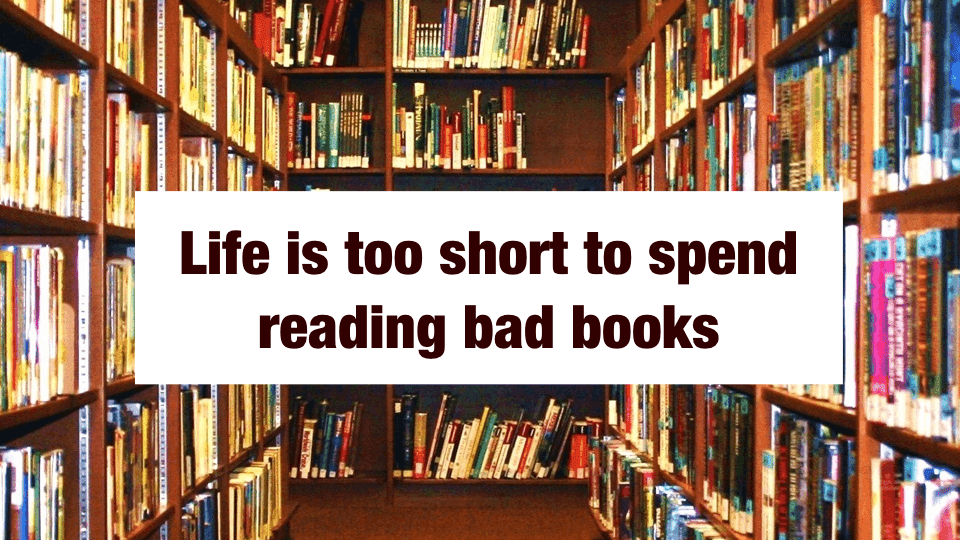 Ken's Blogspot: Why aren’t all good books good literature?