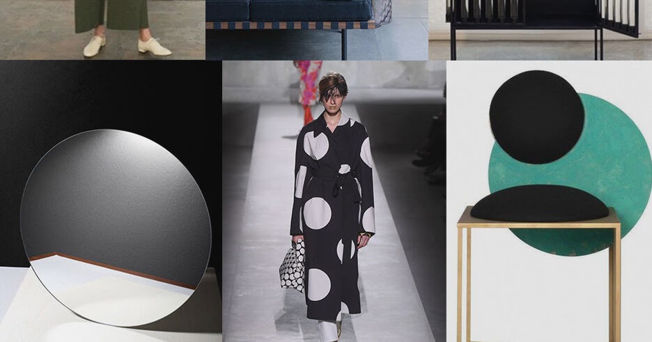 FASHION VIGNETTE: TREND | PATTERN CURATOR - OPTIC CIRCLE . FW 2020 - 2021