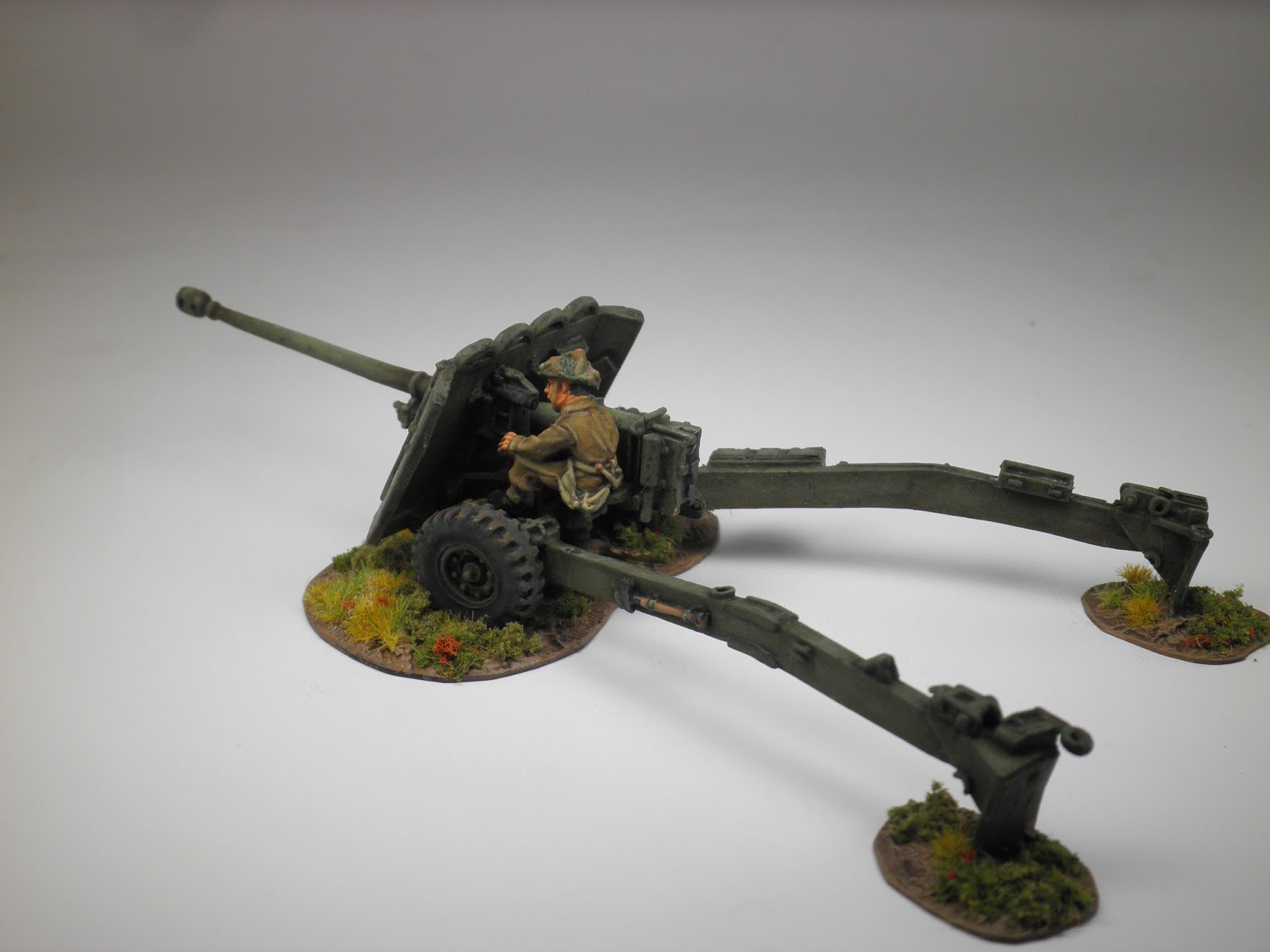 JOHN BOND's WARGAMING STUFF: 17 POUNDER ANTI TANK GUN 28mm
