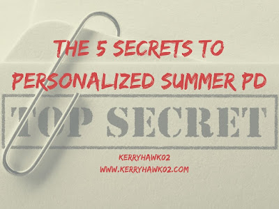 The 5 Secrets to Personalized Summer PD