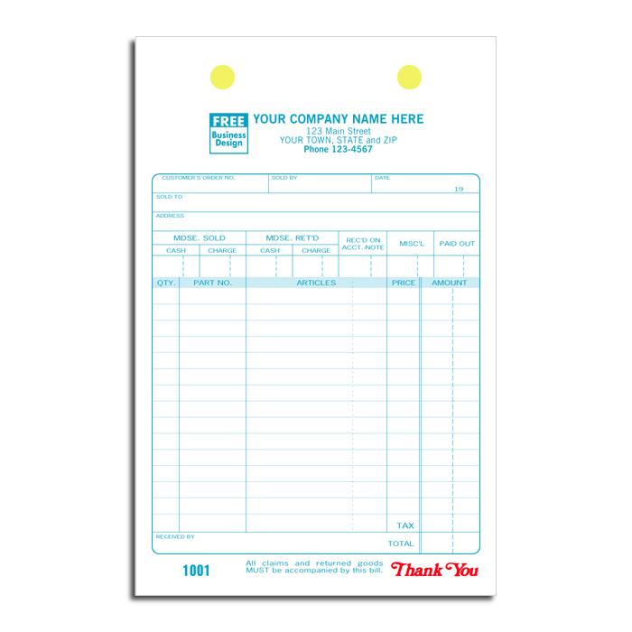 Auto Parts Invoice Template - Invoice Template