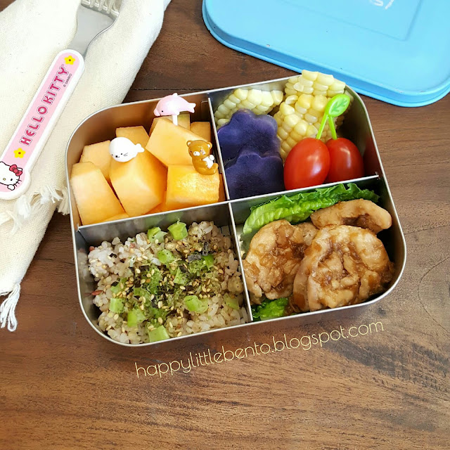 Happy Little Bento: Pineapple Chicken Teriyaki Bento