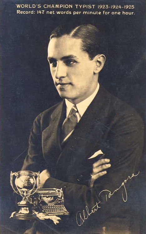 oz.Typewriter: Typewriter Wizard Albert Tangora: Boy Wonder to World Beater