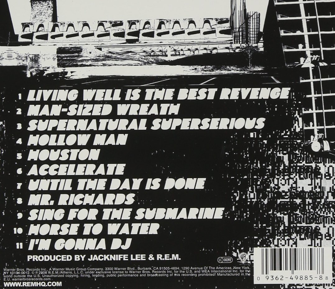 Classic Rock Covers Database: R.E.M. - Accelerate (2008)