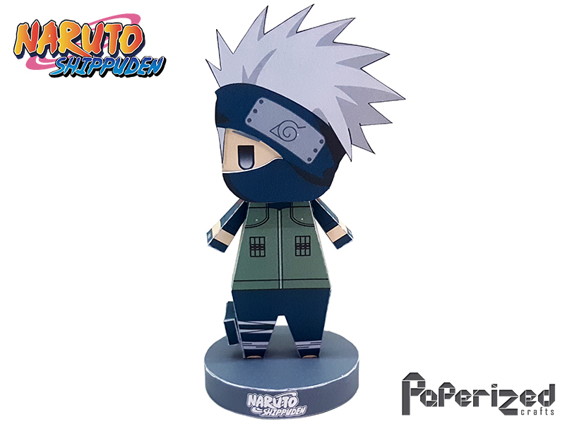 Naruto: Shippuden - Kakashi Hatake Papercraft | Paperized Crafts