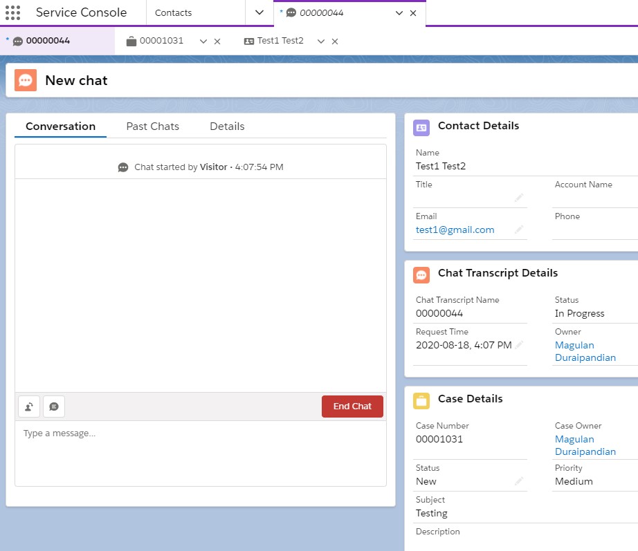 Salesforce Find and Create Records Pre-Chat API – InfallibleTechie