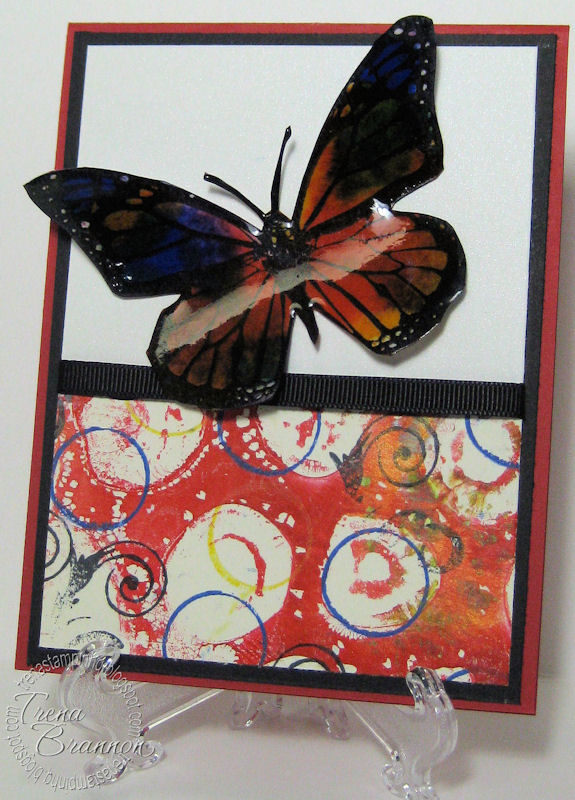 Trena's Stampin' Headquarters: Beautiful Blended Butterflies