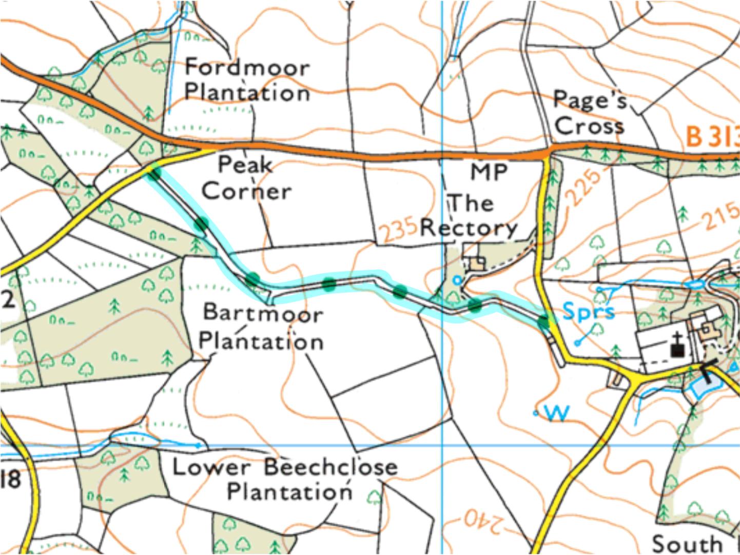 Legal Lanes Devon: Bartmoor Lane Templeton