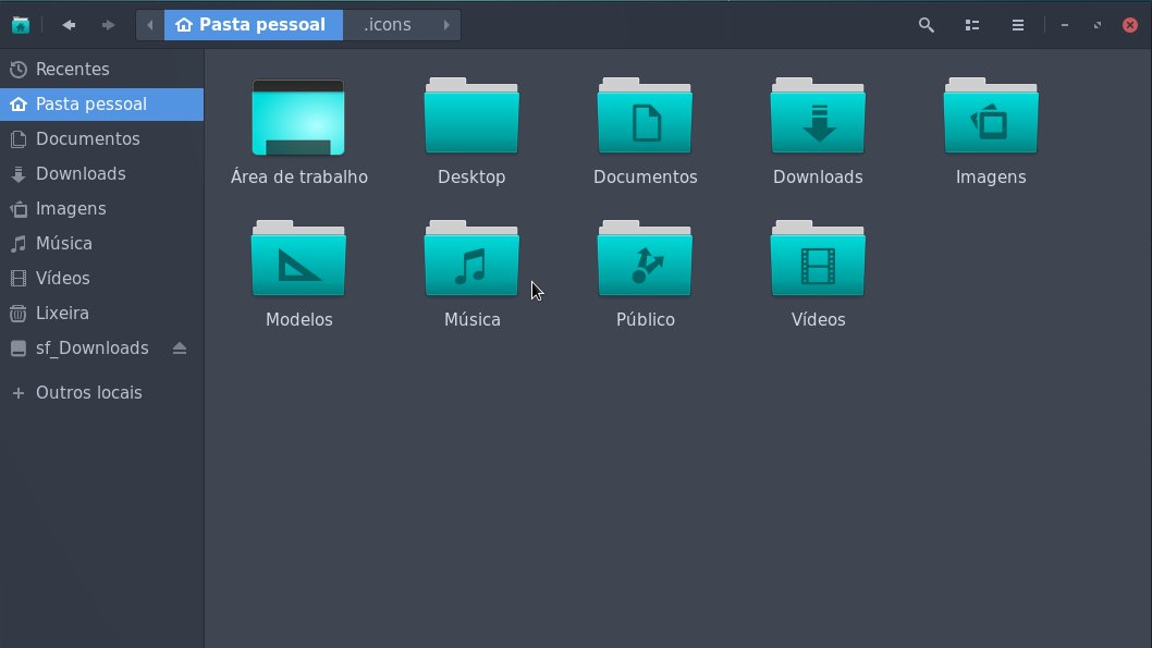 Obsidian Icon Theme para a sua distro Linux