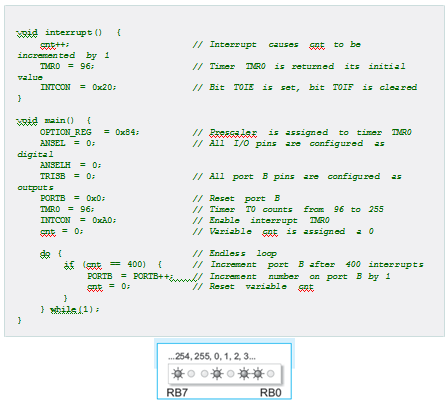 Electrical Engineering: Using timers TMR0, TMR1 and TMR2. Using ...