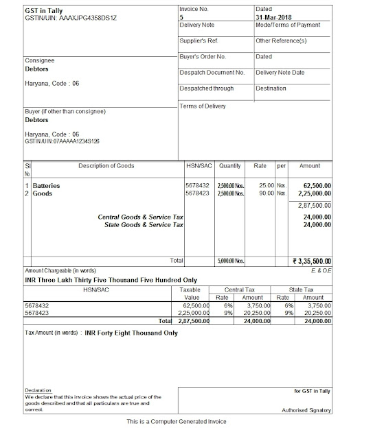 How To Calculate Multiple Tax And Print Multiple HSN Code In A Single how-to-calculate-multiple-tax-and-print-multiple-hsn-code-in-a-single