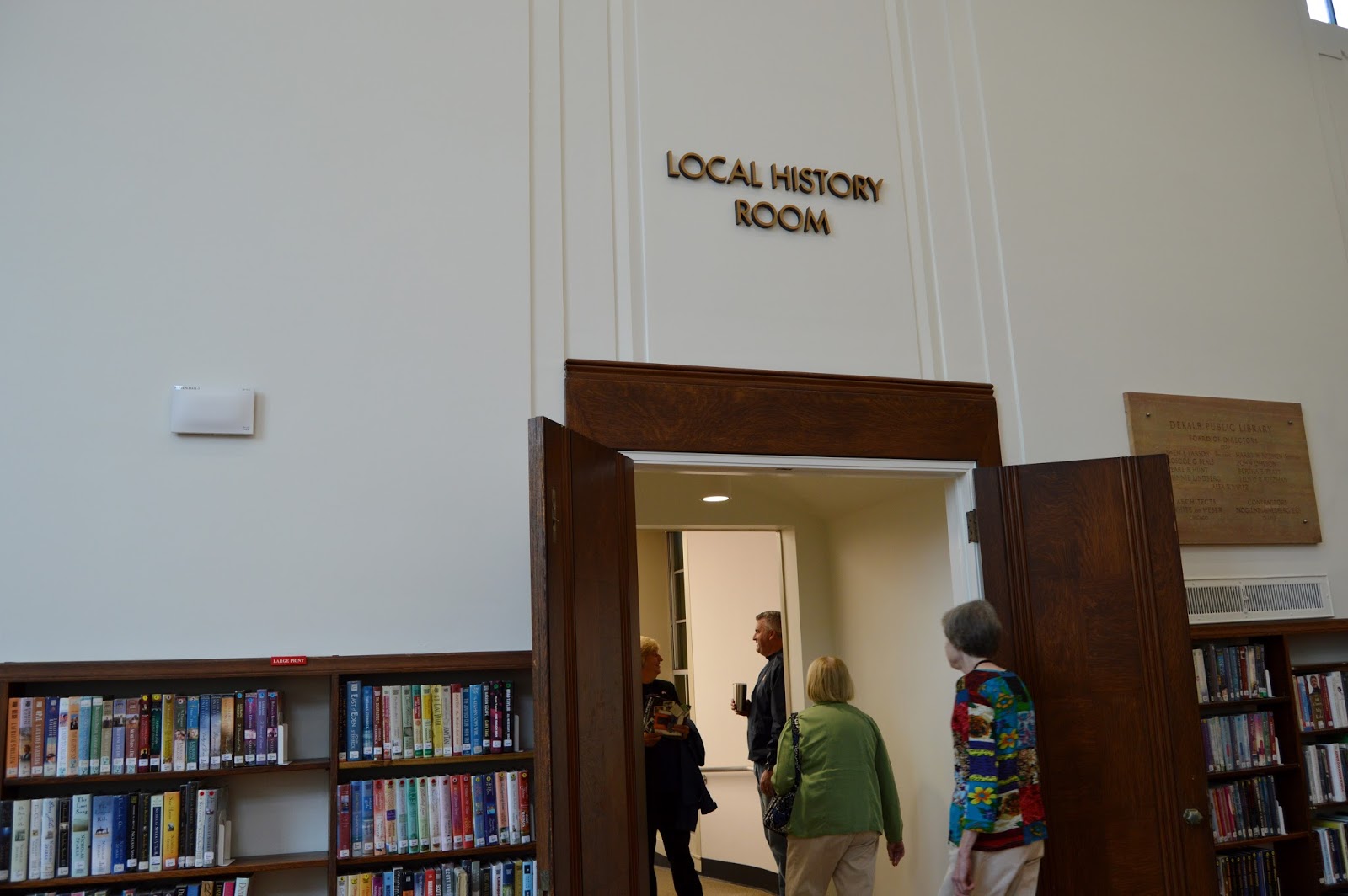 A Twist in History: Celebrating the Haish Memorial Library restoration