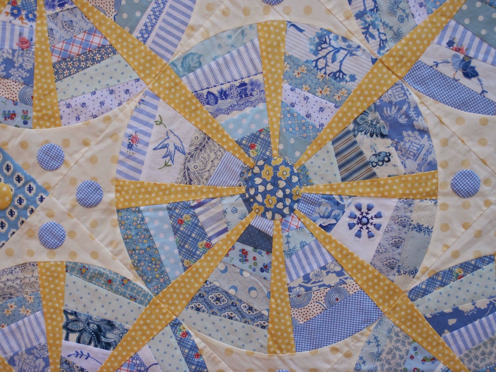 Patchwork Fundamentals: Ferris Wheel quilt