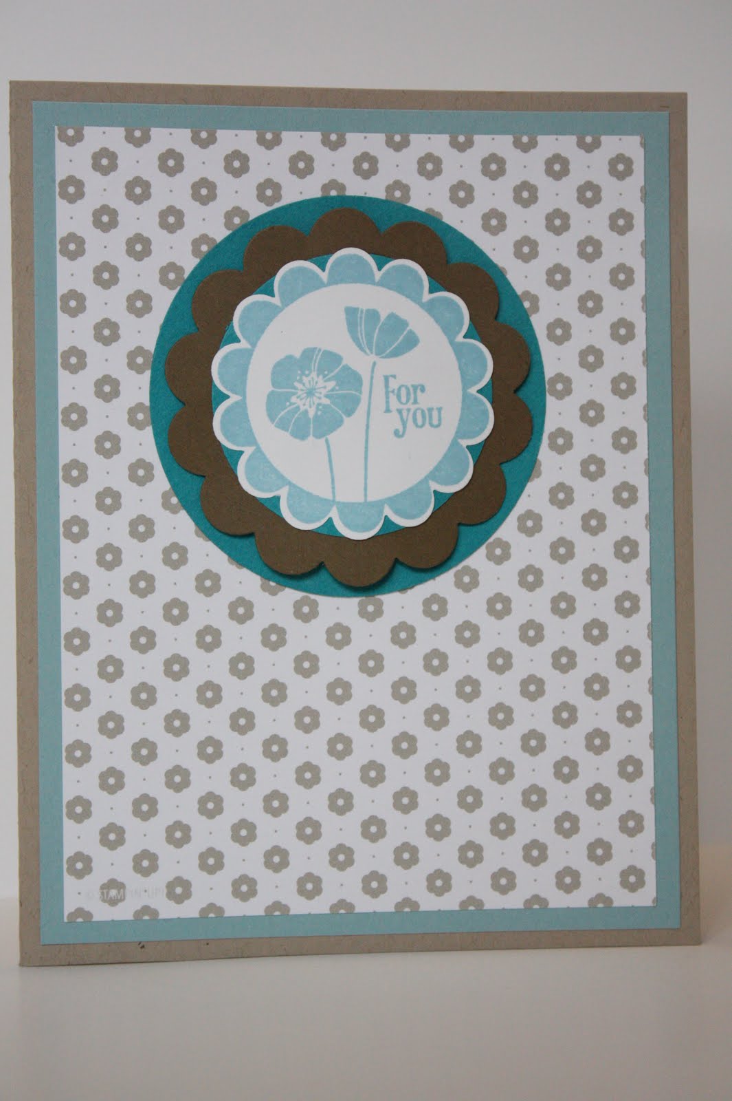 The Pursuit of Stampin'ess: Punch bunch card by Stampin Up and the ...