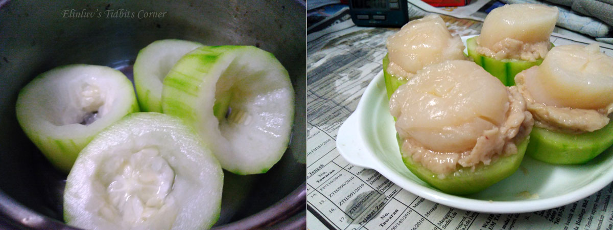 Elinluv's Tidbits Corner: Stuffed Hairy Gourd With Fish Paste And Fresh ...