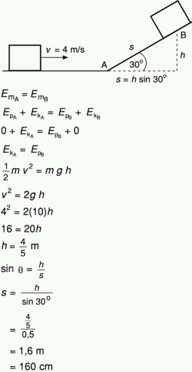 Sebuah Benda Meluncur Pada Permukaan Datar dengan Kecepatan v = 4 m/s ... Sebuah Benda Meluncur Pada Permukaan Datar dengan Kecepatan v = 4 m/s ...