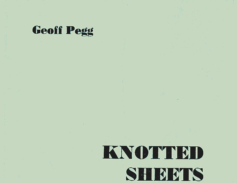 Coventry Arts Umbrella Club Archive: Geoff Pegg's Knotted Sheets ...