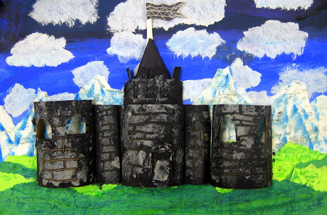 Cassie Stephens: castle art lesson