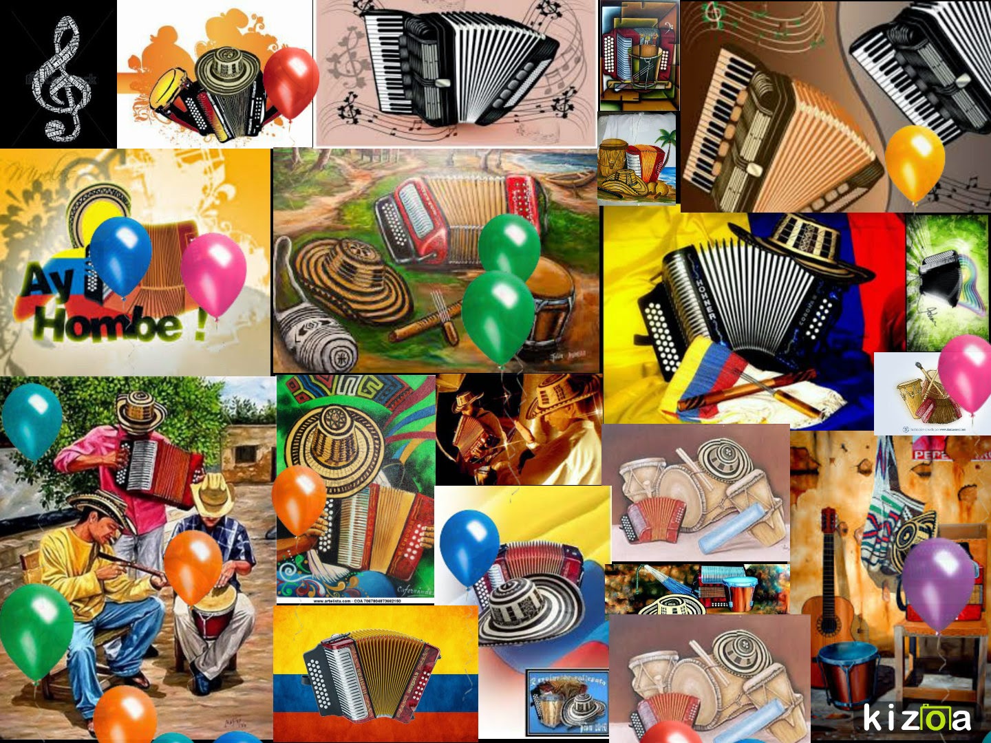 Música Vallenata: Collage