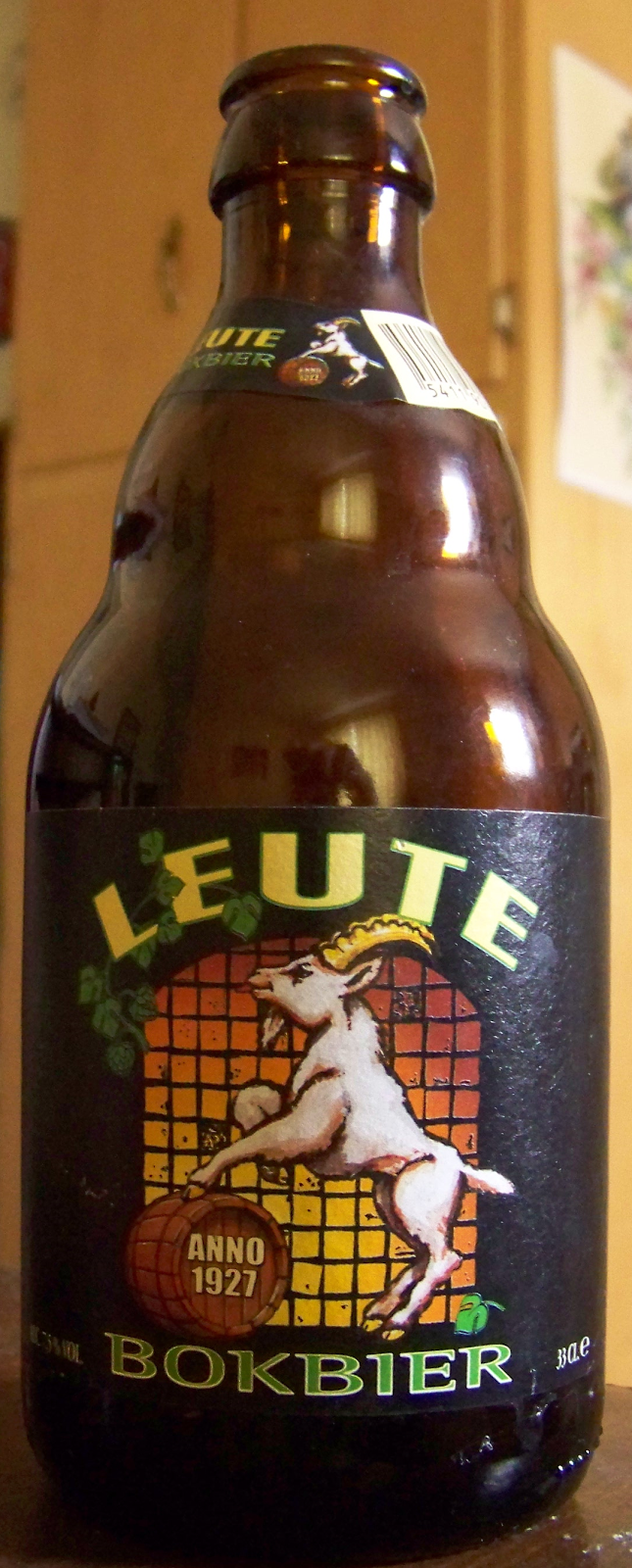 Beer Maven: Leute Bokbier - Brouwerij Van Steenberge (Belgium) 7.5%