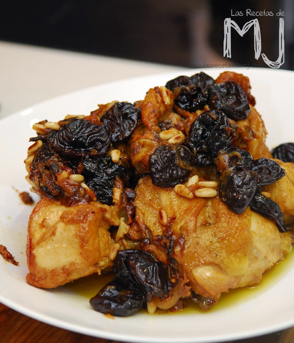 Pollo A La Catalana Con Ciruelas Y Piñones - Noticias de Pollo