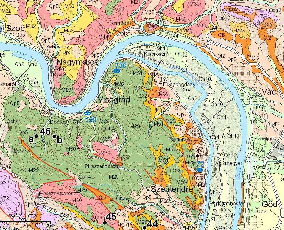 Dunai Szigetek: Térképtár