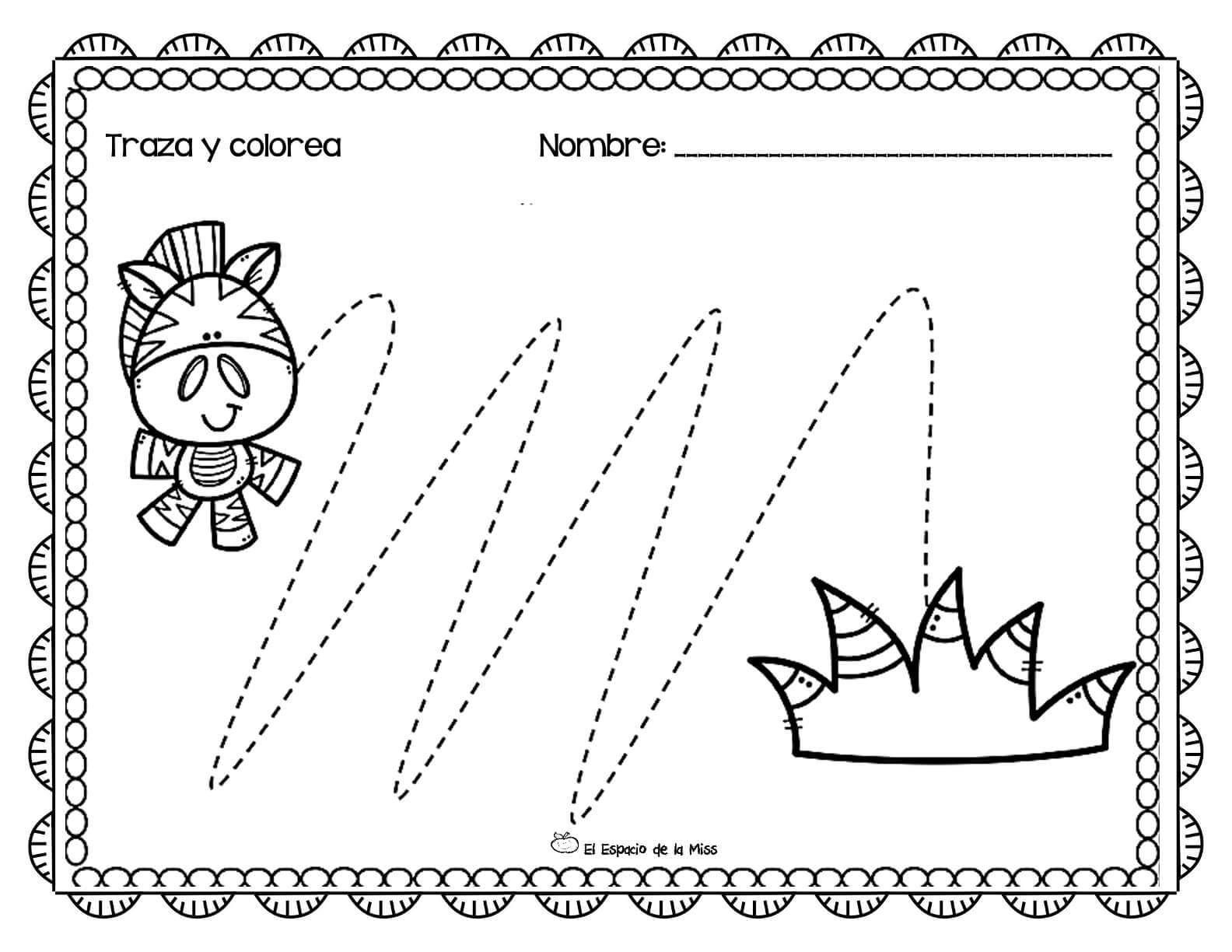Actividades de Trazos | Mundo de Rukkia