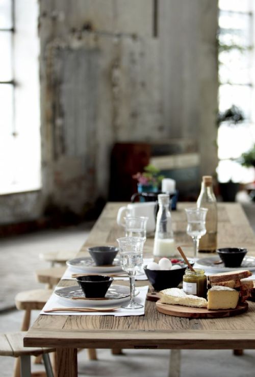 Roses and Rust: Rustic Dining