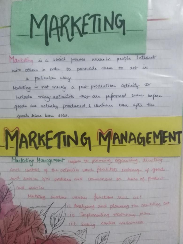 Marketing management project files. Marketing management project file ...