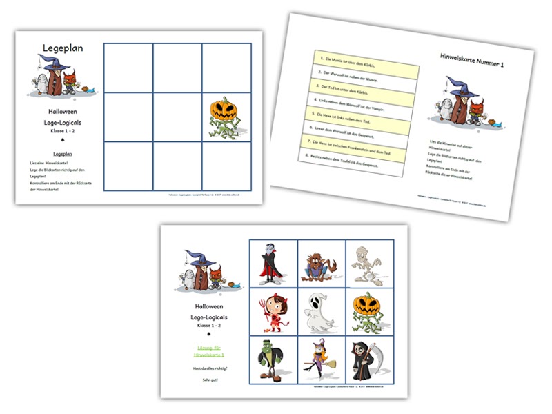 Leserätsel für die Grundschule