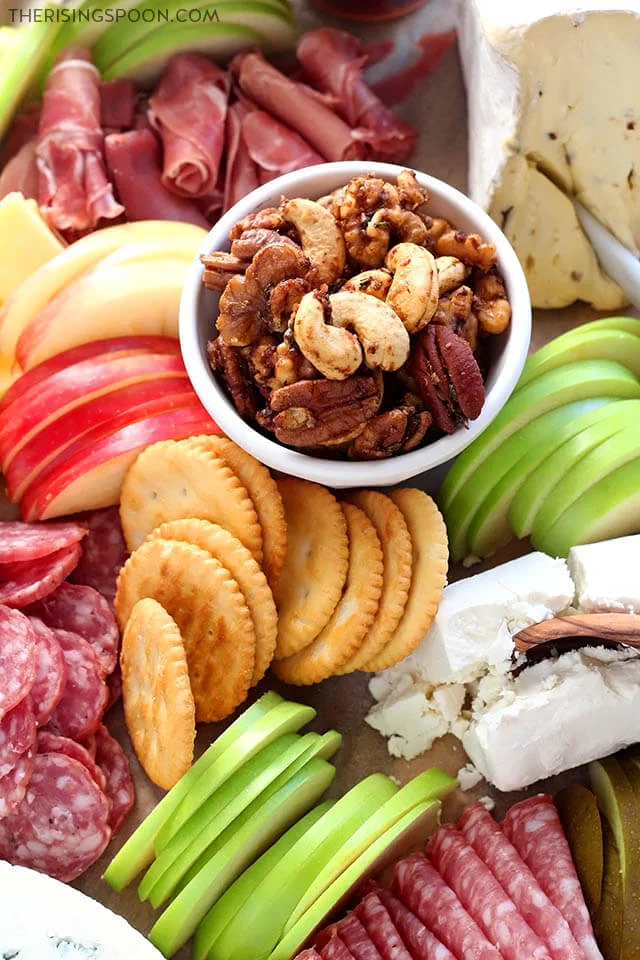 Savory Rosemary Spiced Nuts | The Rising Spoon