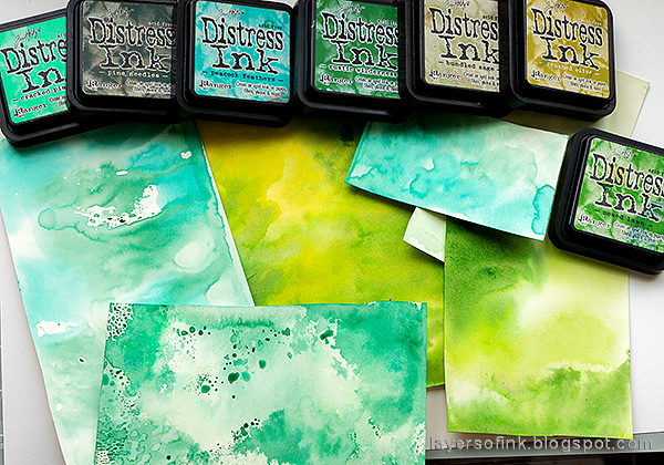 Layers of ink: Funky Forest Tutorial