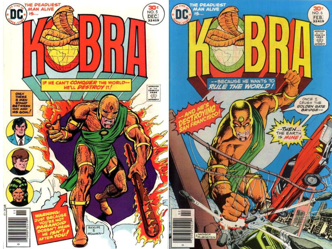 Dave's Comic Heroes Blog: Kobra Two By Two The Third