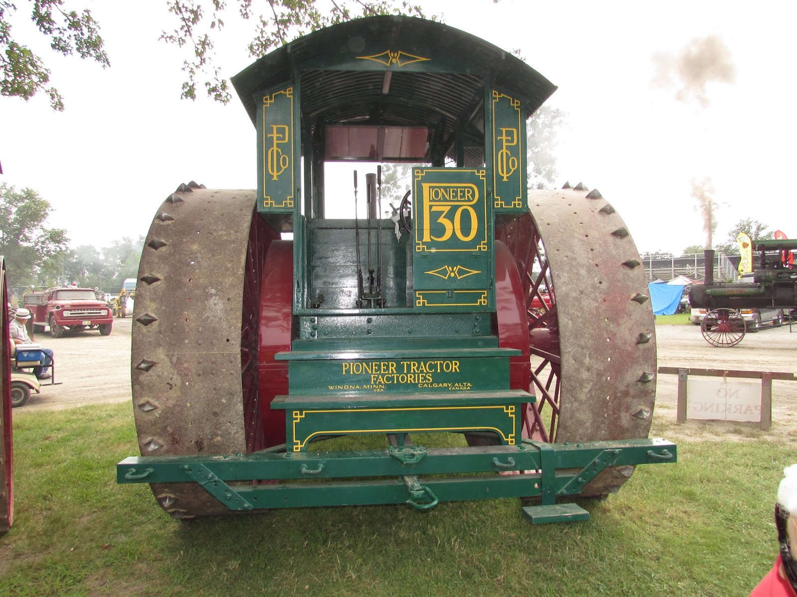 True Blue Sam the Travelin' Man: Tuesday Torque: Pioneer Prairie Tractor