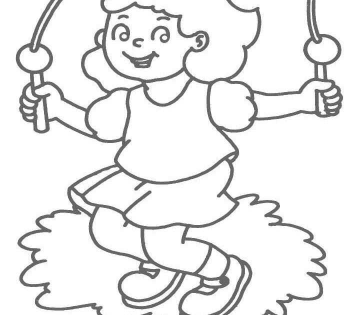 Fitness Coloring Pages ~ Coloring Pages