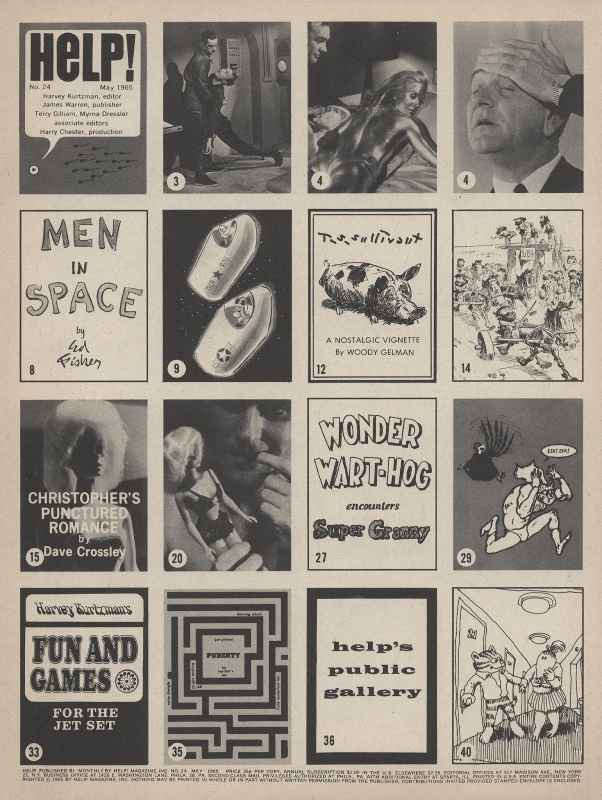 Last of the Spinner Rack Junkies: HELP! by Harvey Kurtzman with Robert ...