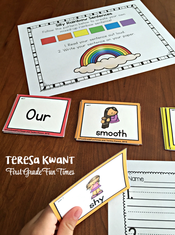 Silly Rainbow Sentences - Teresa Kwant