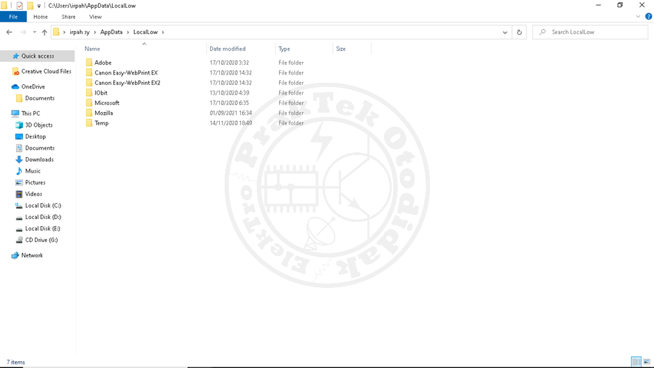 Perbedaan antara local locallow roaming di dalam folder Appdata windows ...
