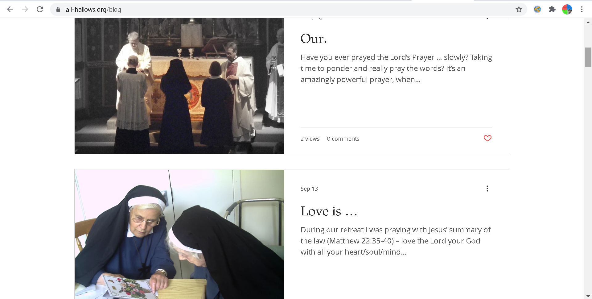 Anglican Religious Orders 2024