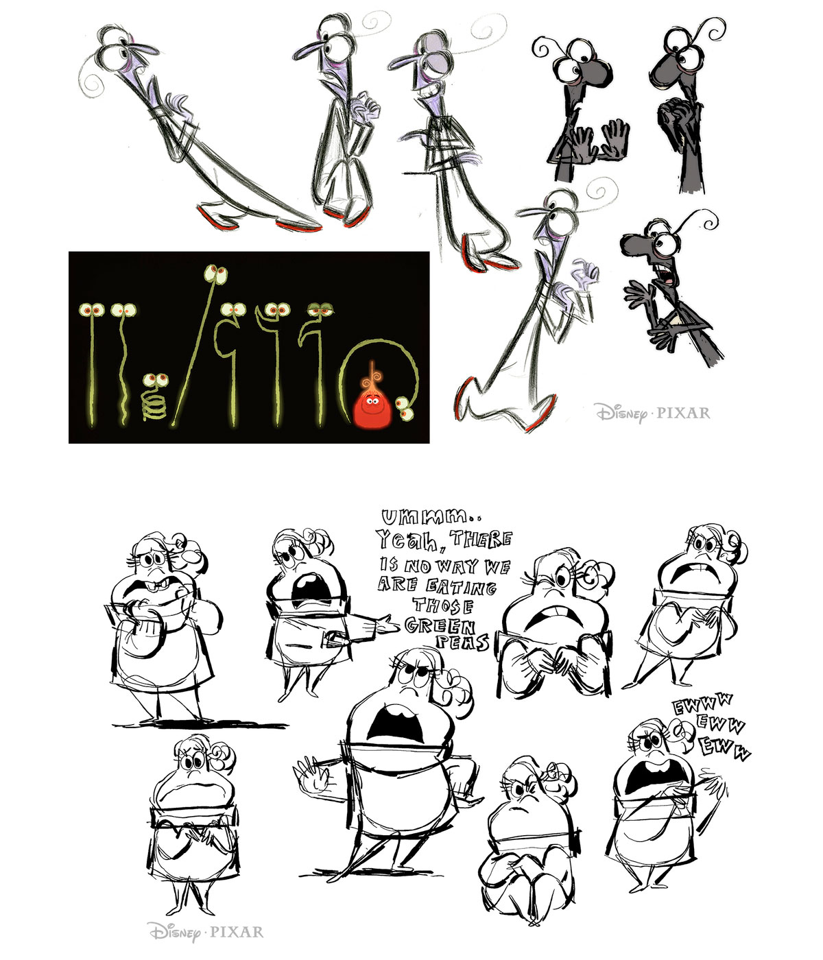 Cartoon Concept Design: Inside Out Concept Art Disney Pixar Part 1
